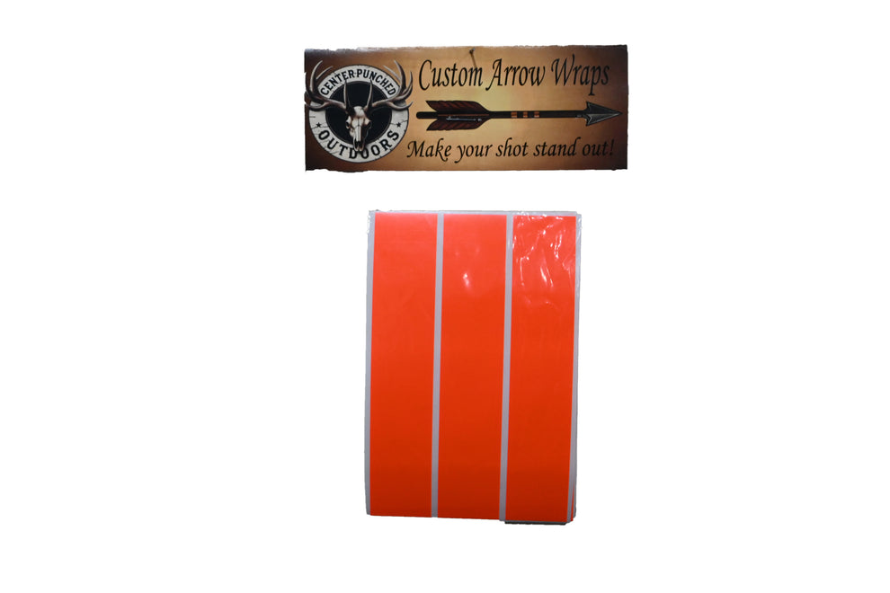 Flame Orange Arrow Wraps – Centerpunched Outdoors